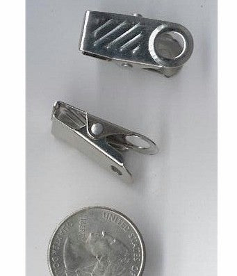 Closeout - 23pcs silver Badge Clip 378q – Cameo Jewelry Supply