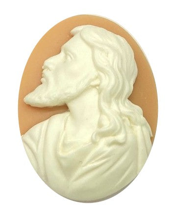 Jesus Cameo God Catholic Living Christ Cameo Cabochon Jewelry Supply ...